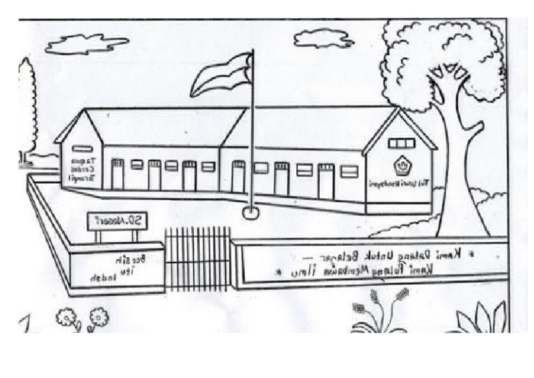 Gambar Tuk Mewarnai Kls 2 | PDF