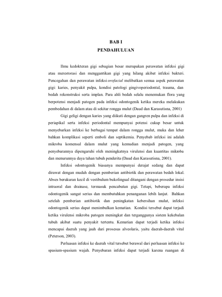 Abses Dentogen | PDF