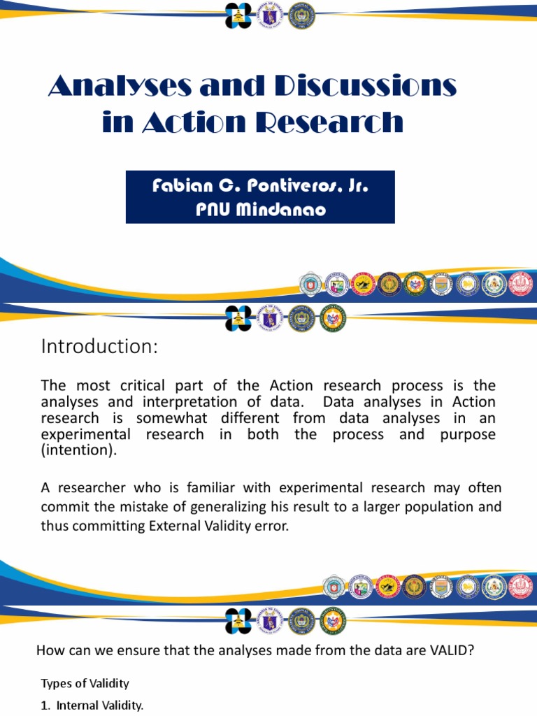Analyses and Discussions in Action Research | PDF | Qualitative Research | Data Analysis