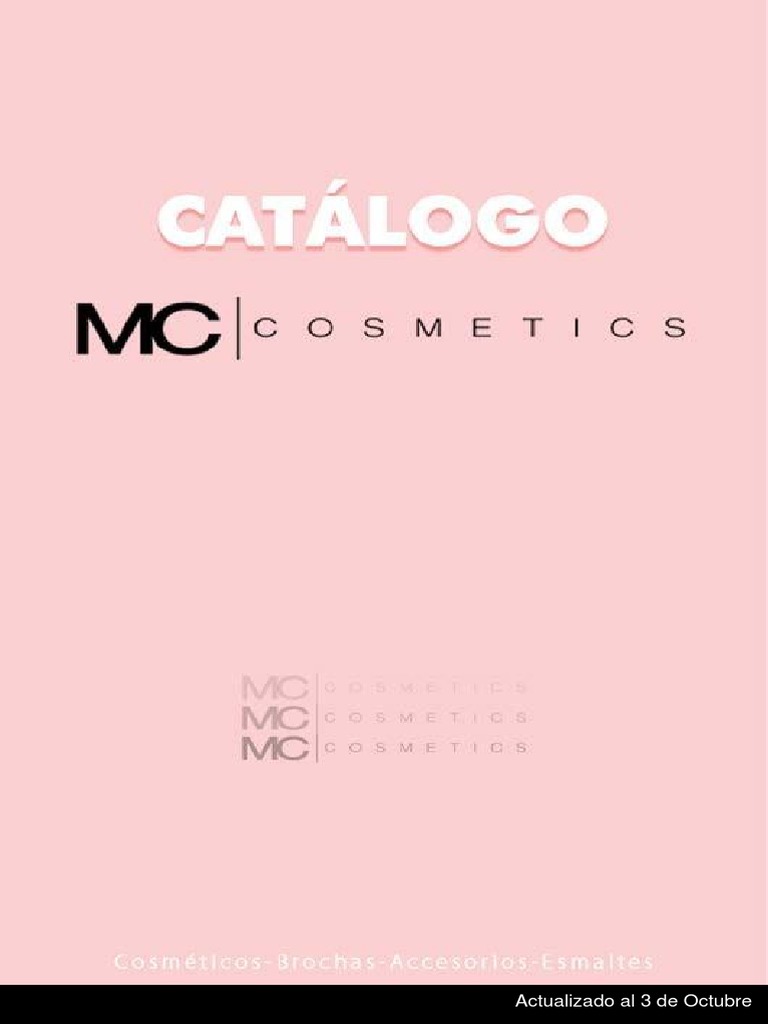 MC Cosmetics Oct22 | PDF | Artículos de tocador | Productos cosméticos