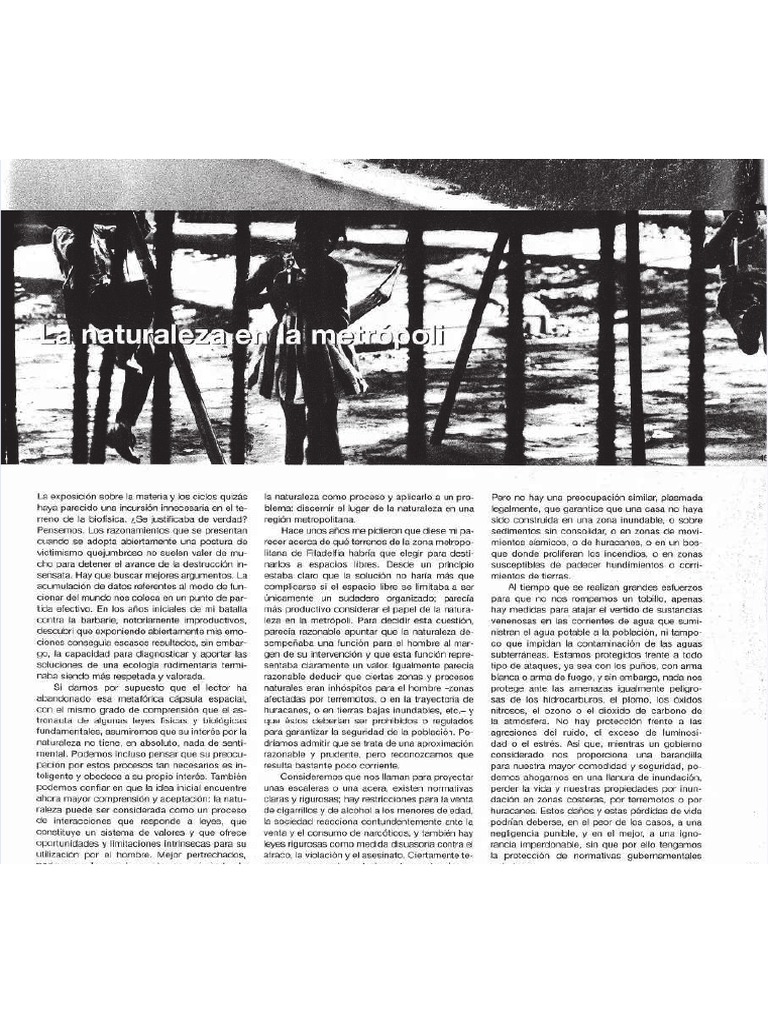 Proyectar Con La Naturaleza Ian | PDF