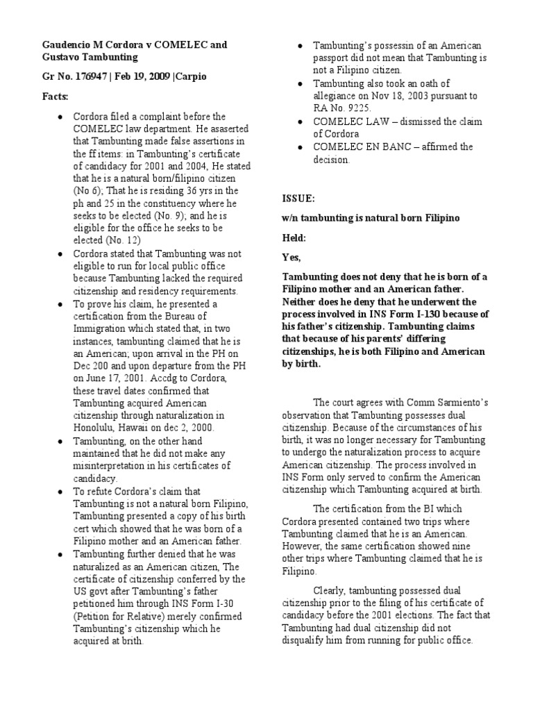 Alienage | PDF | Naturalization | Citizenship