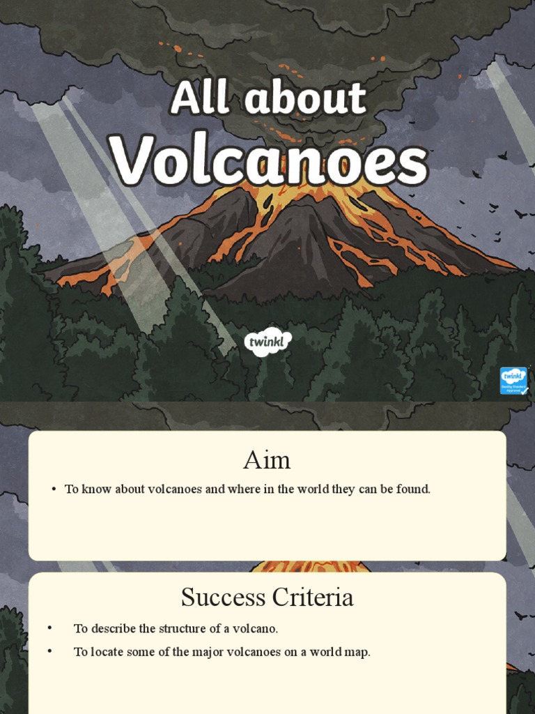 Map of Active Volcanoes and Mountain Ranges of the World | PDF ...