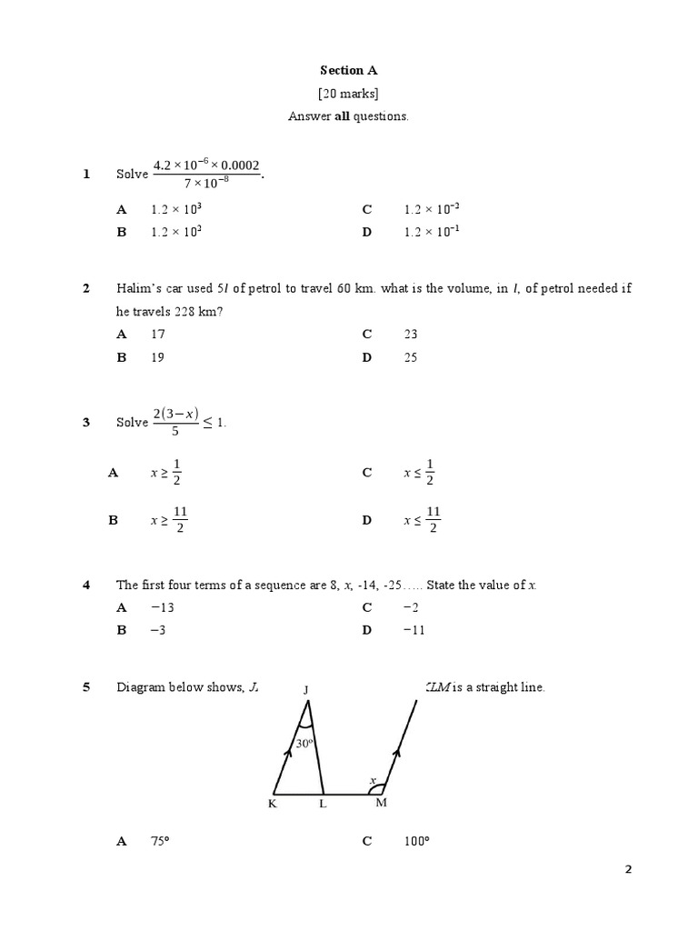 Form 3 Sec A | PDF | Circle | Line (Geometry)