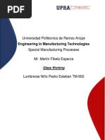 Glass Process Flow Chart | PDF | Glasses | Homogeneous Chemical Mixtures