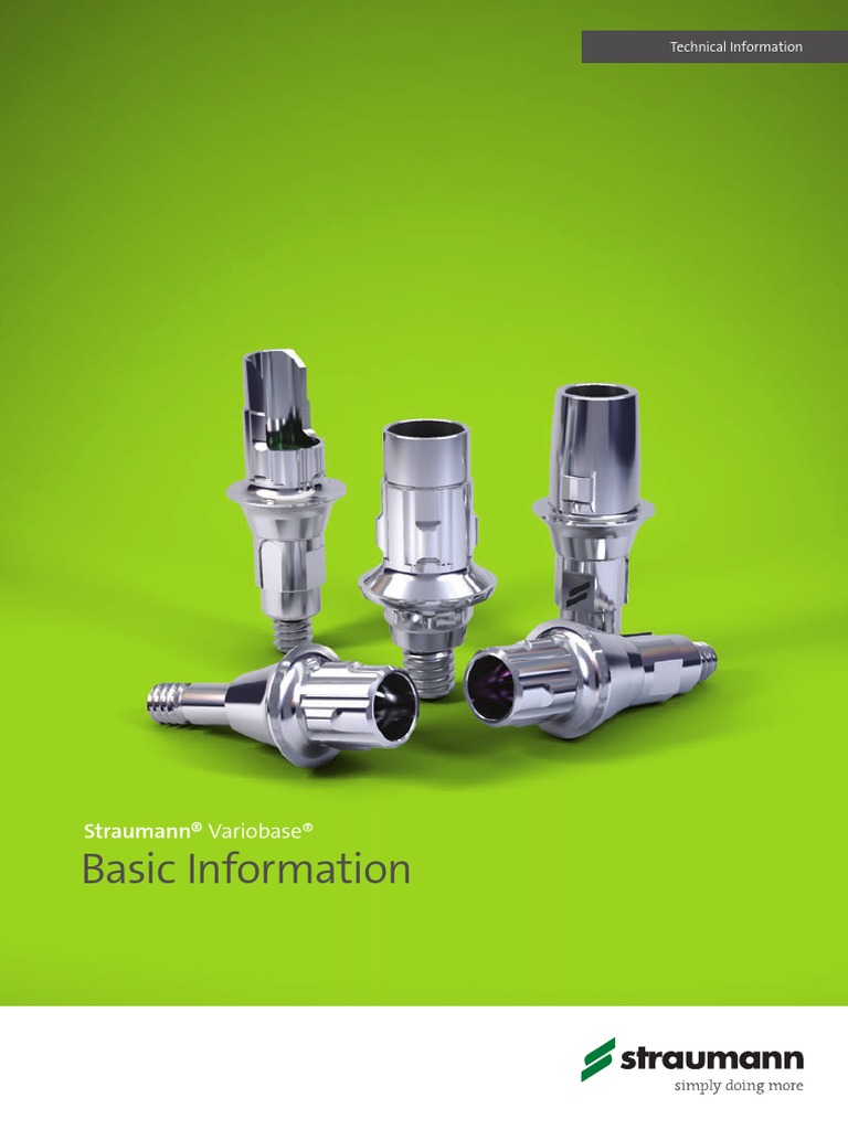 490.062-En - Low - Variobase Technical Information | PDF | Dental ...