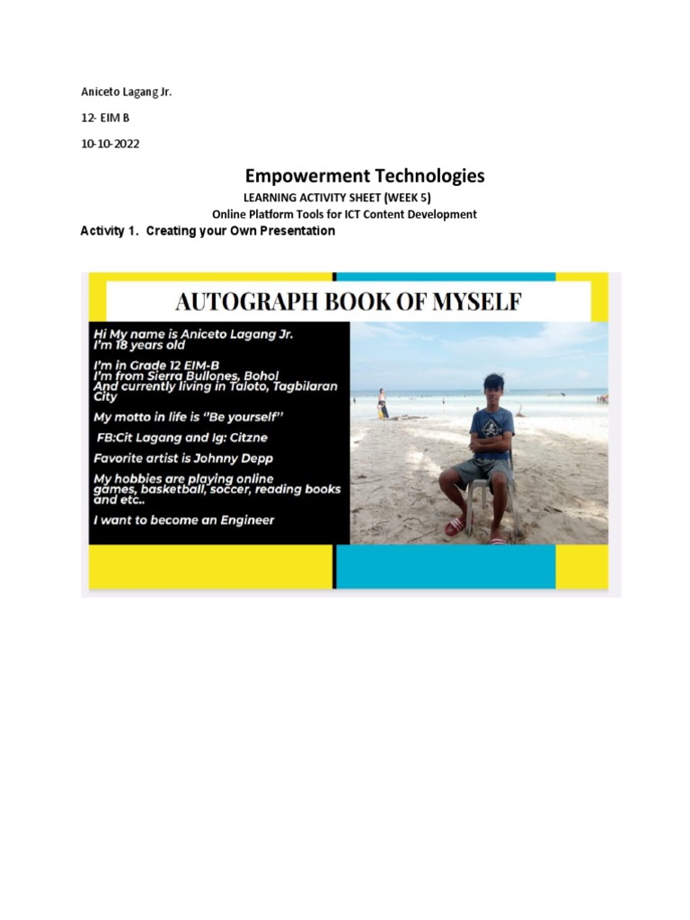 Module 5 Etech | PDF