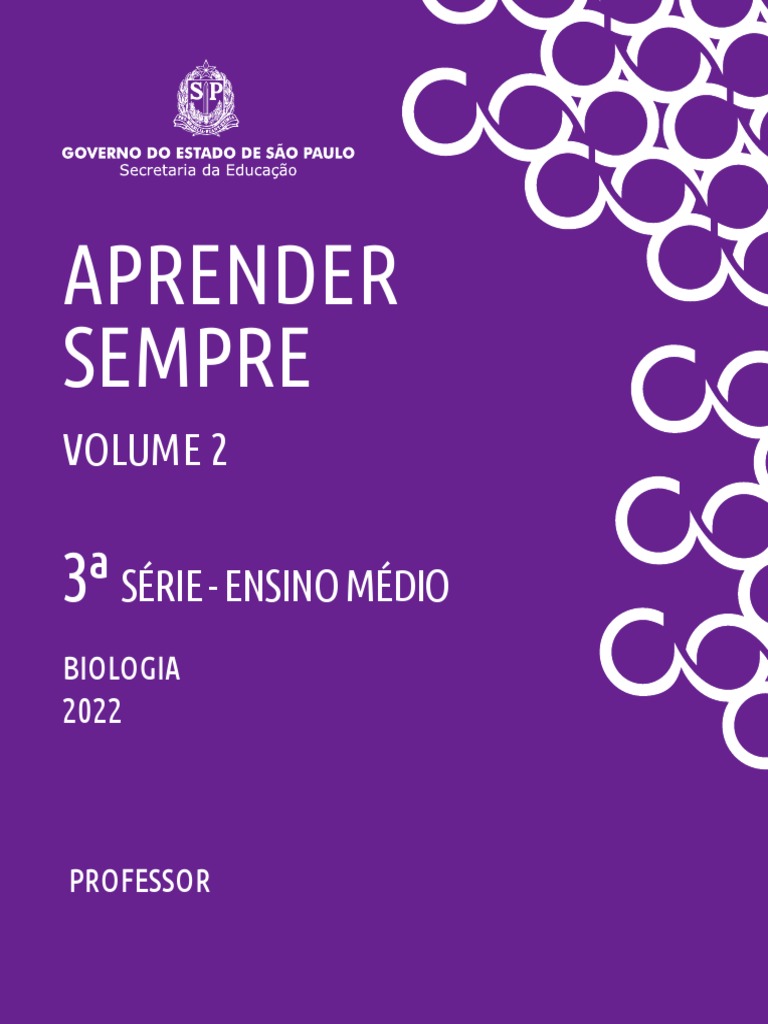 EM 3a Serie Biologia Vol 2 Professor Ebook Credito Novo | PDF ...