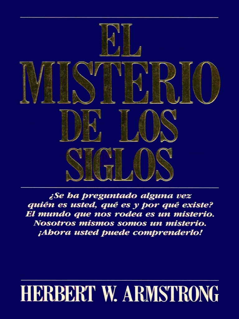 El Misterio de Los Siglos | PDF | Jesús | Dios