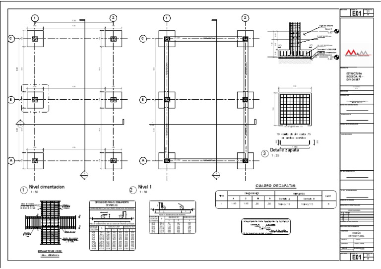 Estructural Bodega Apiay 20082022-Layout1 | PDF | Construyendo tecnología | Elementos ...