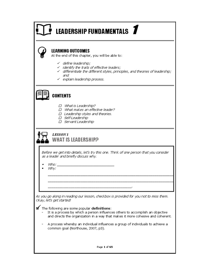 CFLM 2 | PDF | Leadership | Power (Social And Political)