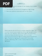 PEC and Principles of Illumination | PDF | Lighting | Color