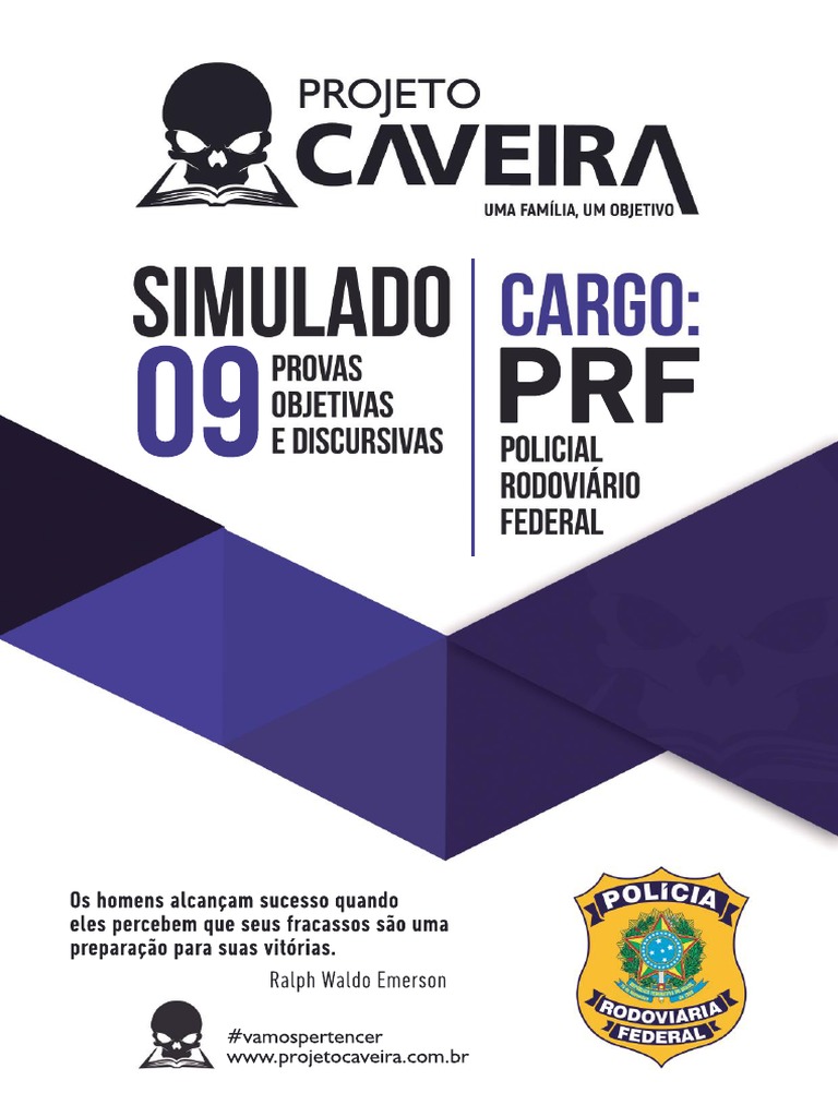 SimuladoCompletooka Pcerj | PDF | Internet | Carteira de Motorista