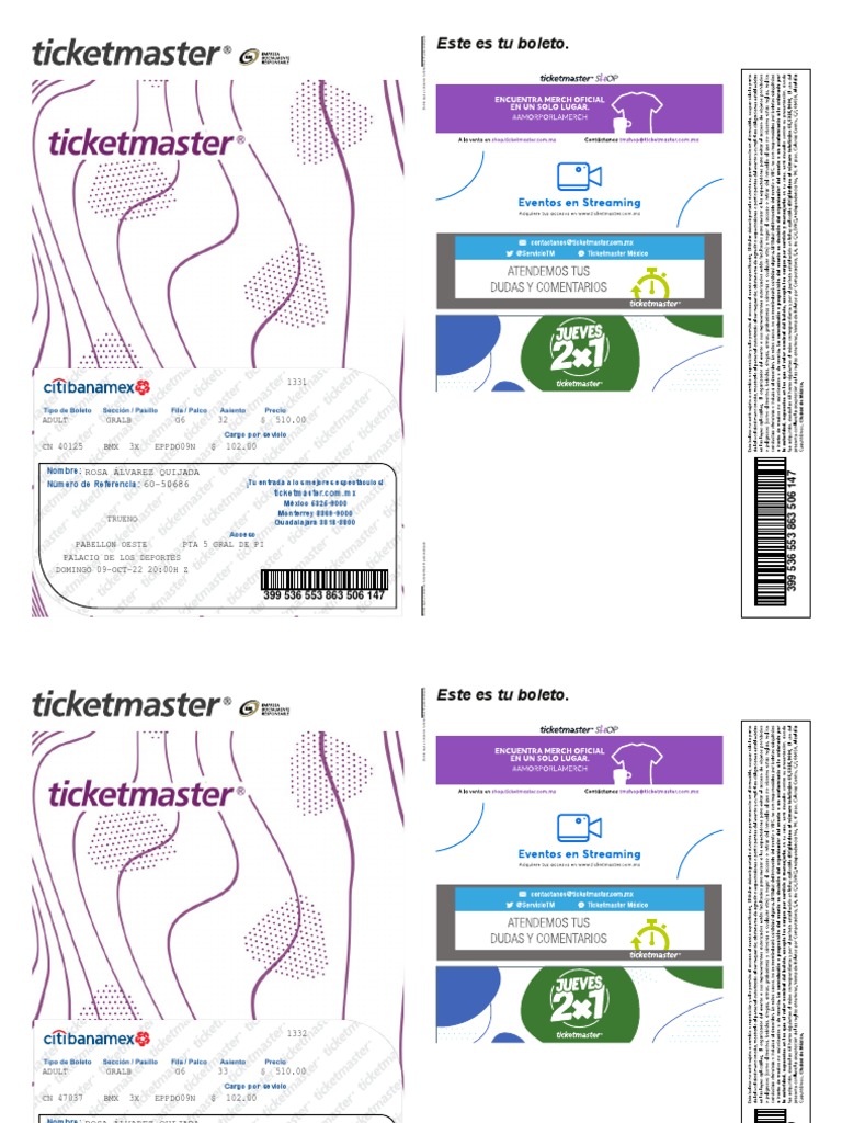 Ticketmaster | PDF