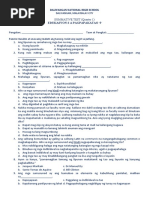Learning Activity Sheet in ESP 9 Quarter 1 (Week 1) | PDF