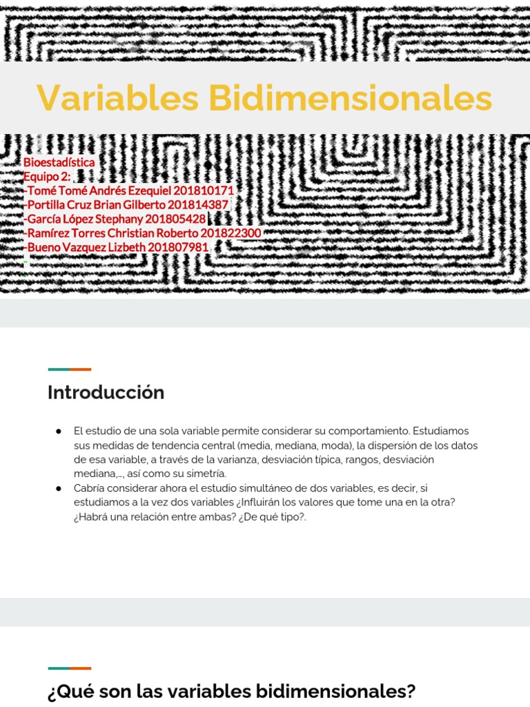 Variables Bidimensionales | PDF | Covarianza | Regresión lineal
