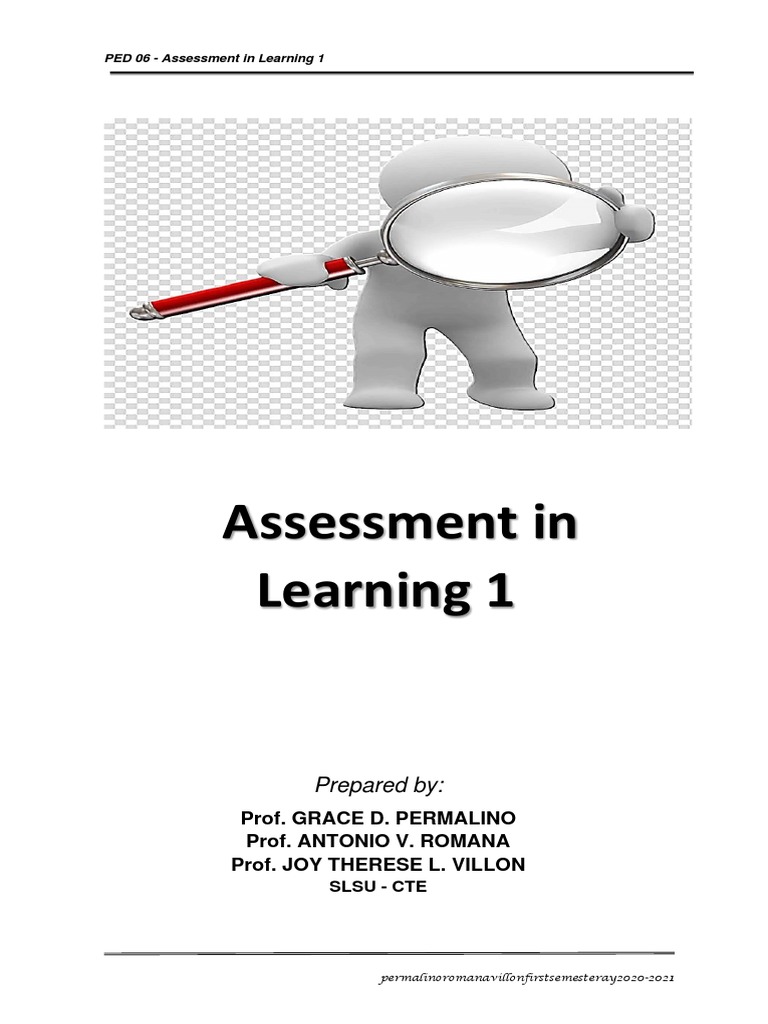 PED06 LM-Prelim PermalinoGD | PDF | Educational Assessment | Learning