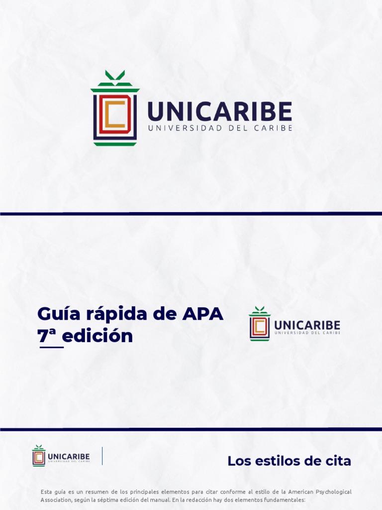 Normas - APA 7ma. Ed. | PDF | Publicación