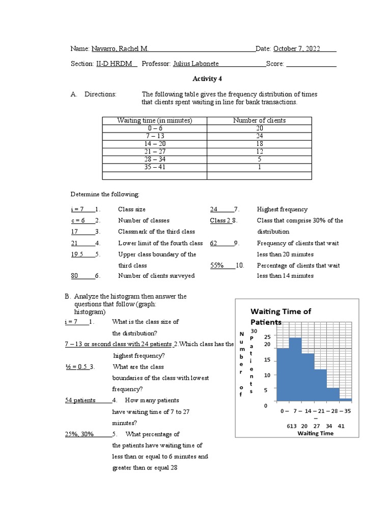 Rama Daryl Marie C. Module 4 Bustat Elestat Act. 4 | PDF