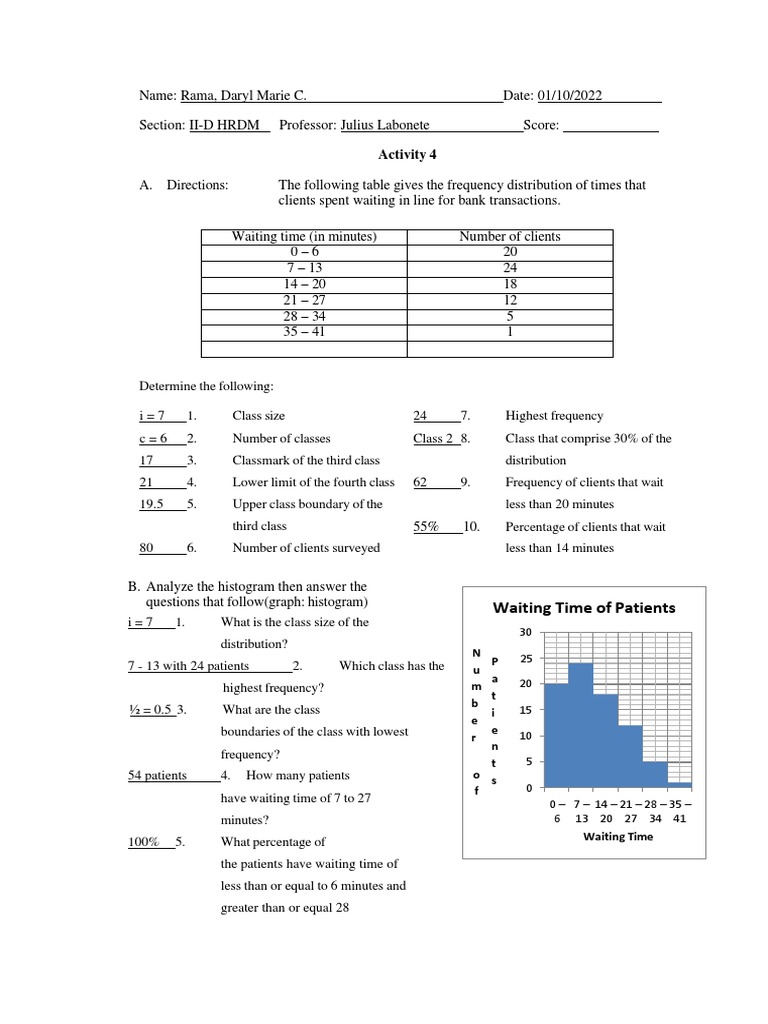 Rama Daryl Marie C. Module 4 Bustat Elestat Act. 4 | PDF