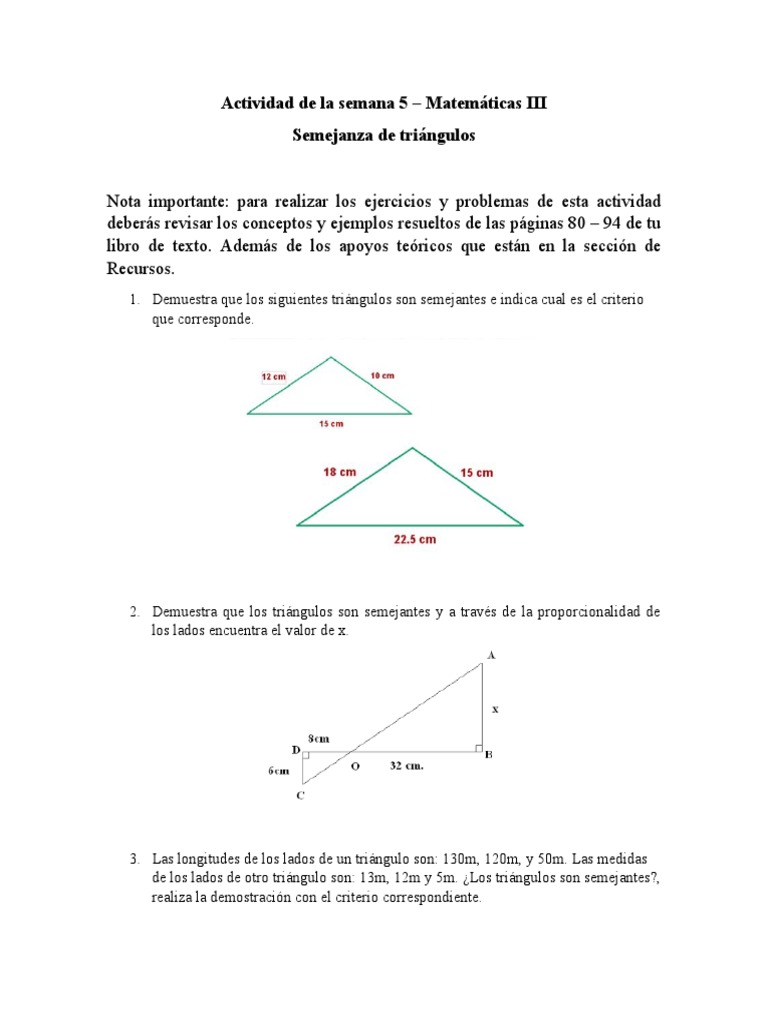 Actividad Semana5 Mate3 | PDF