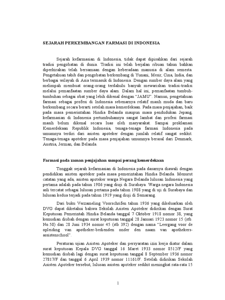 Sejarah Farmasi Pdf