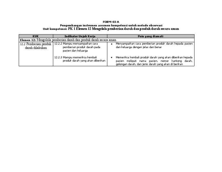 Contoh Formulir 3a | PDF | Sains & Matematika