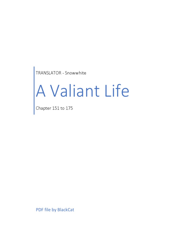 A Valiant Life (151-175) | PDF