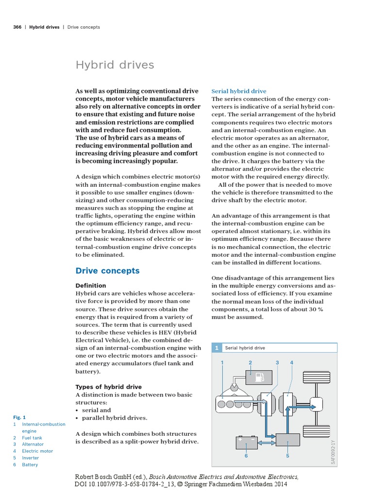 13 Hybrid Drives Bosch 5ta Edicion | PDF | Hybrid Vehicle | Engines