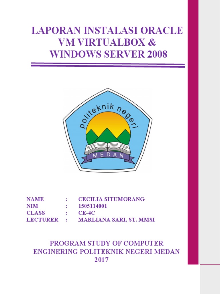 Laporan Instalasi Oracle VM Virtualbox A | PDF
