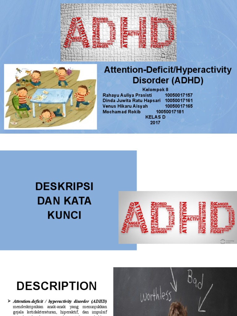 Memahami ADHD: Gejala dan Karakteristik | PDF | Pengembangan Diri