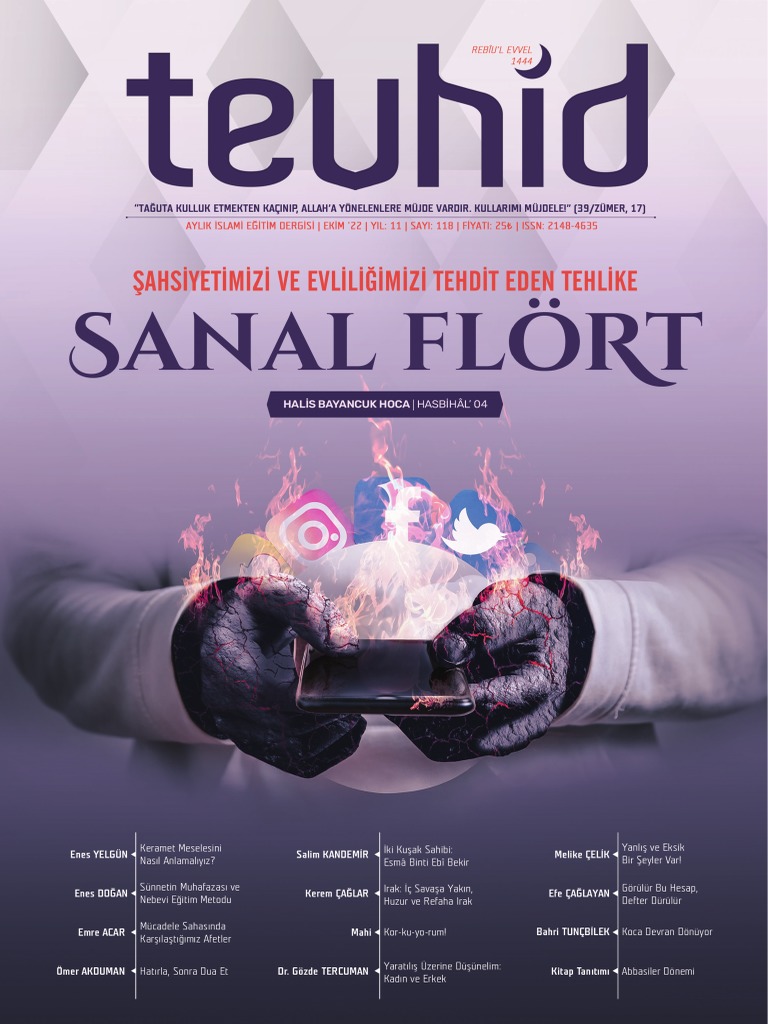 Tevhid Dergisi, Sayı 118 | PDF