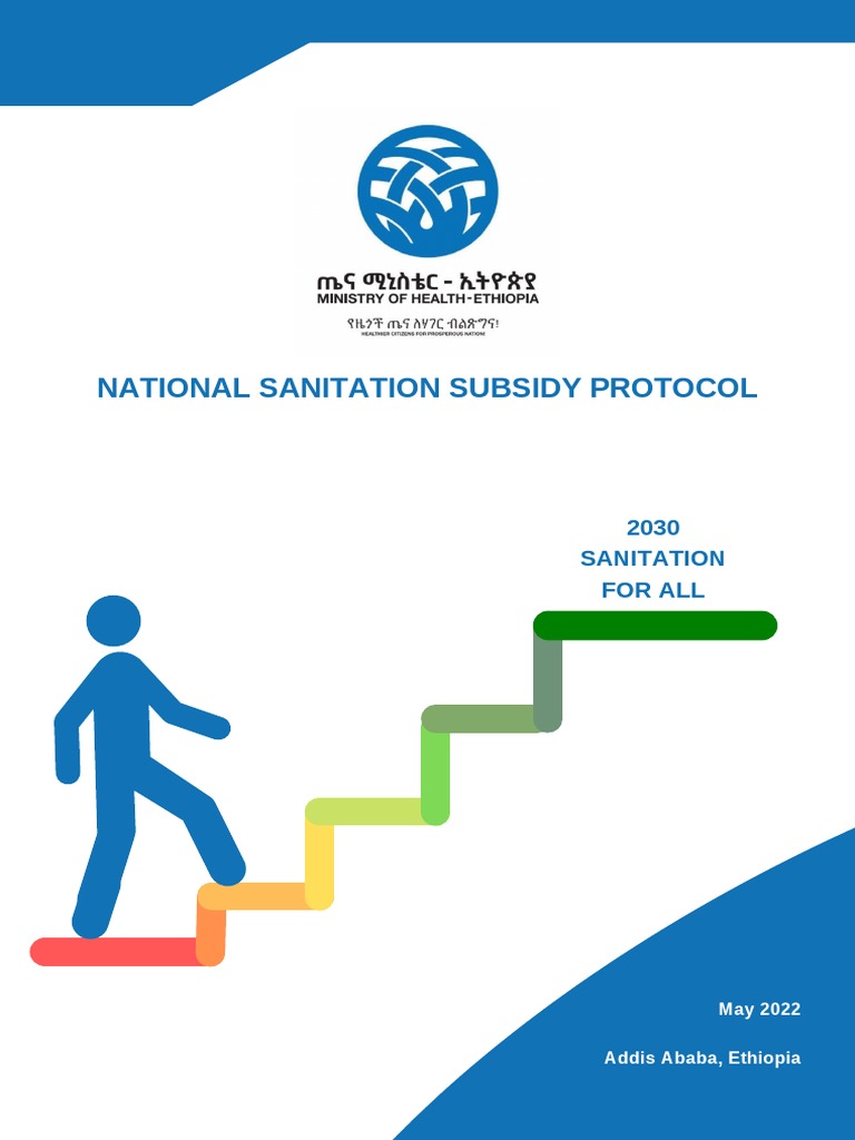 National Sanitation Subsidy Protocol Final4printing 2022 | PDF | Sanitation | Poverty