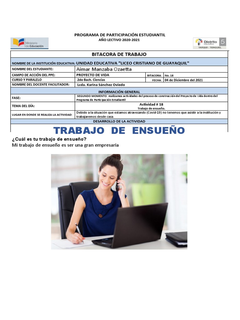 Bitacora 18 | PDF | Sueño