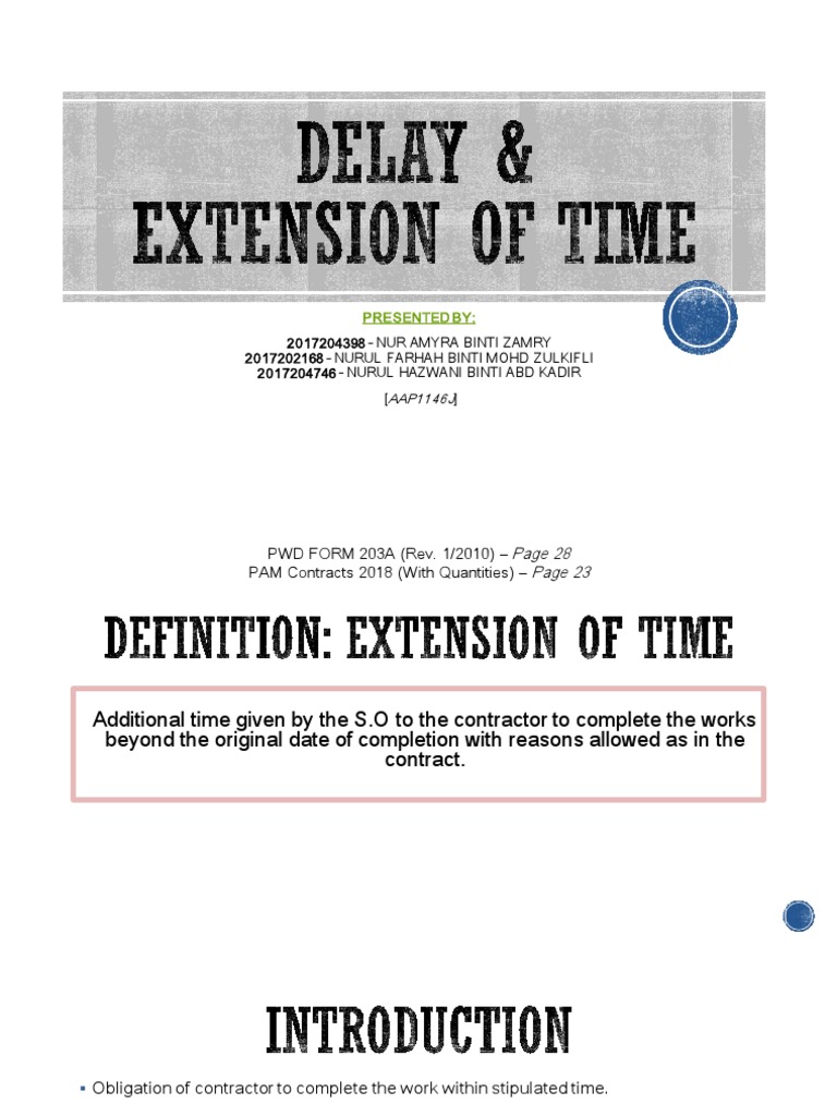4 Delay, Eot & Claims | PDF | Government | Civil Law (Legal System)