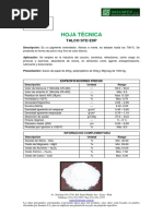Densidad y Ficha Técnica de Tween 80 | PDF