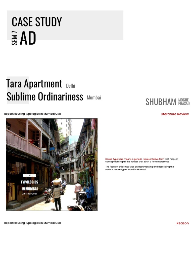 Tara Housing Sublime Ordinariness | PDF | Slum | Apartment