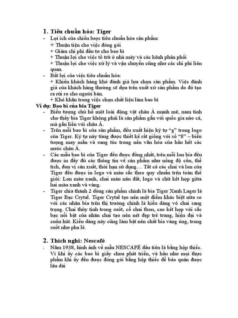 BT tiêu chuẩn và thích nghi hóa | PDF