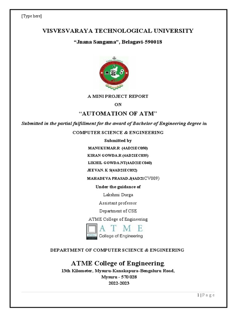 ATM - Machine New 22 | PDF | Automated Teller Machine | Computer Science