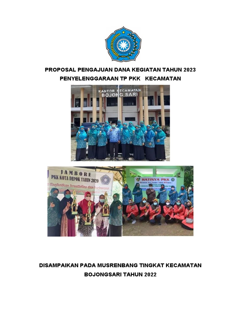 Proposal Musrembang Kegiatan PKK 2023 | PDF