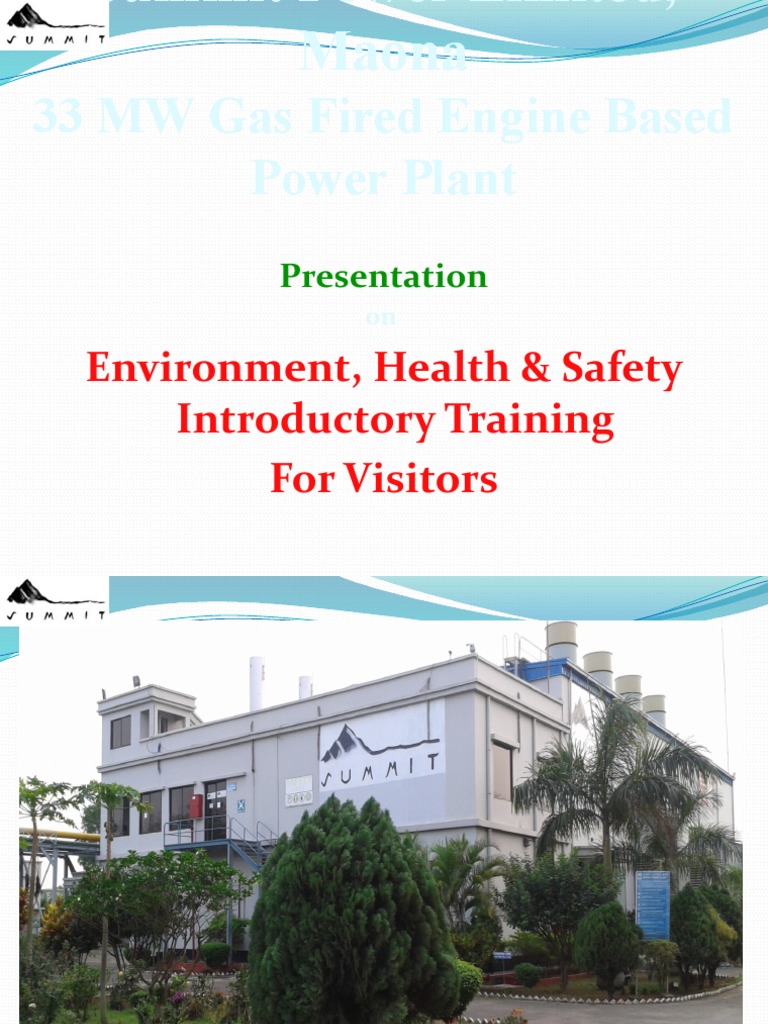 Induction Training For Visitors - Maona | PDF | Occupational Safety And ...