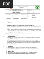 Sop 002 Sop Pengoperasian Light Vehicle | PDF