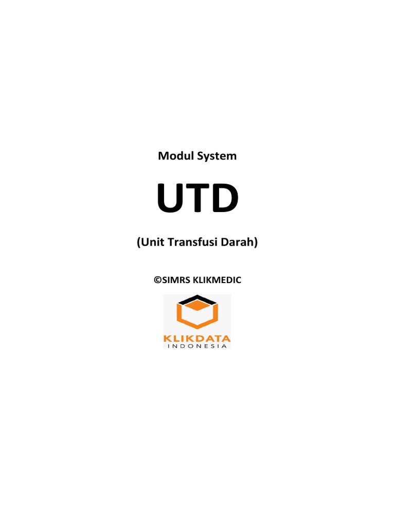 Modul System UTD Klik Data | PDF