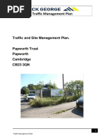 Traffic Management Plan Template PDF | PDF | Traffic | Vehicles