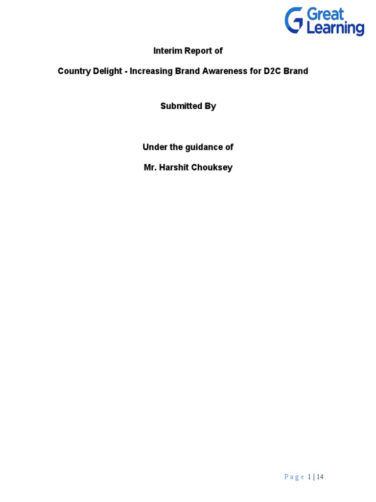 Capstone+Interim+Report+Template V1 | Download Free PDF | Search Engine ...