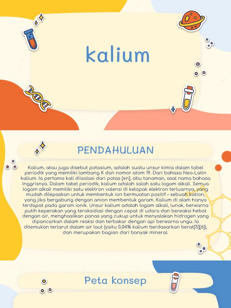 Sifat dan Peran Kalium dalam Biologi | PDF | Seni | Sains & Matematika