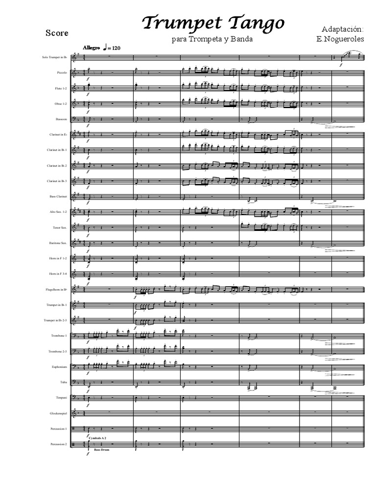 Trumpet Tango - Completo | PDF