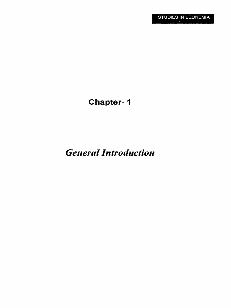 07 Chapter 1 | Download Free PDF | Leukemia | Cell Cycle