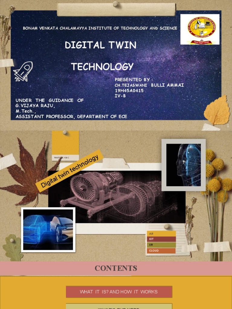 Digital Twin Technology SEMINAR | PDF | Computing