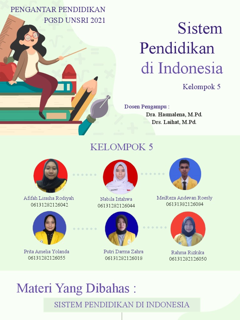 K5-Sistem Pendidikan Nasional | PDF